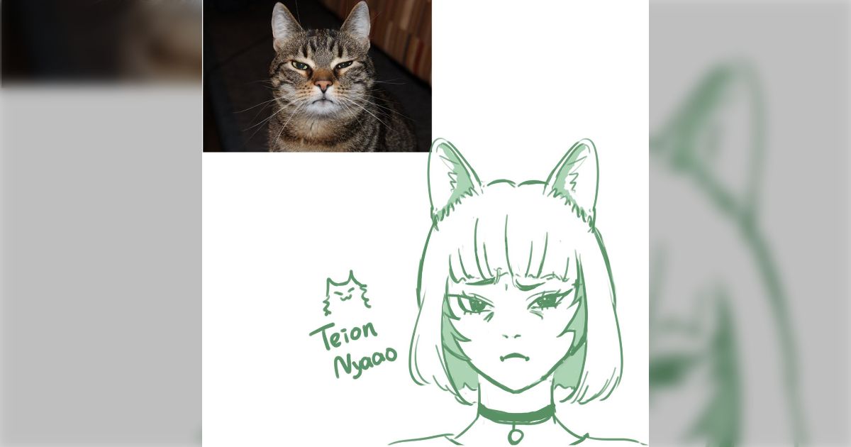 フリー画像アニマル→擬人化 - posfie