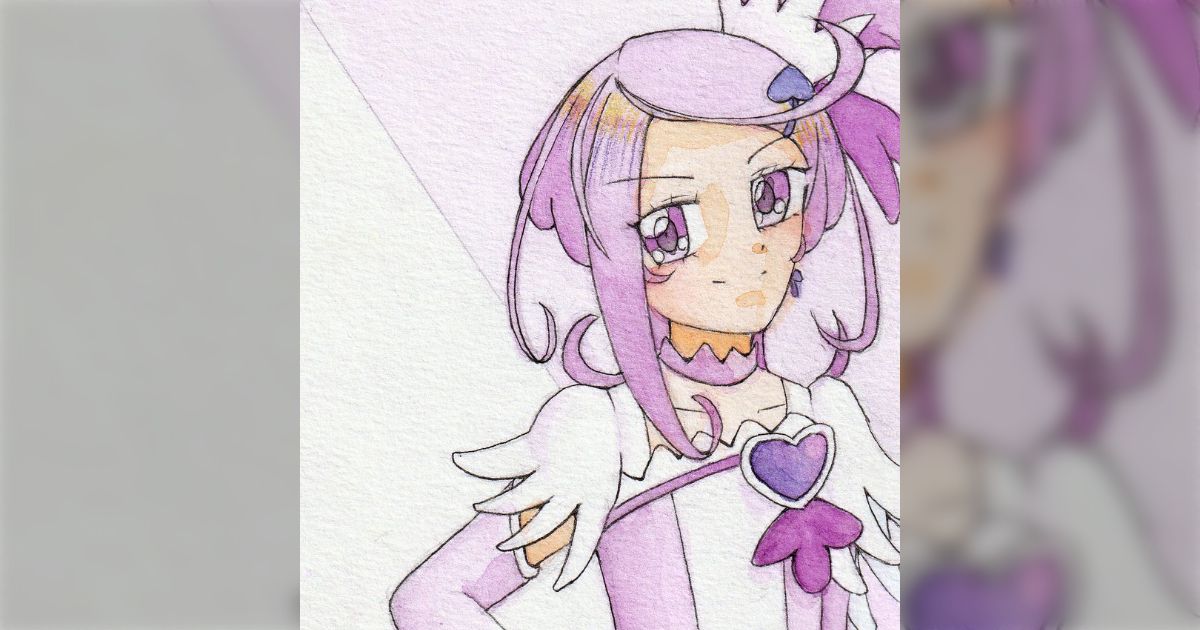 プリキュア週ドロ 第143回 唐突にキュアソードを描いてみよう！ - posfie