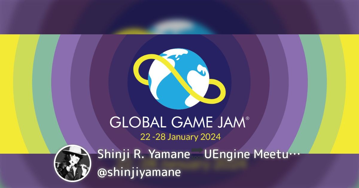 Shinji R. Yamane🔜UEngine Meetup 広島🔜GDC25(@shinjiyamane)のまとめ - posfie