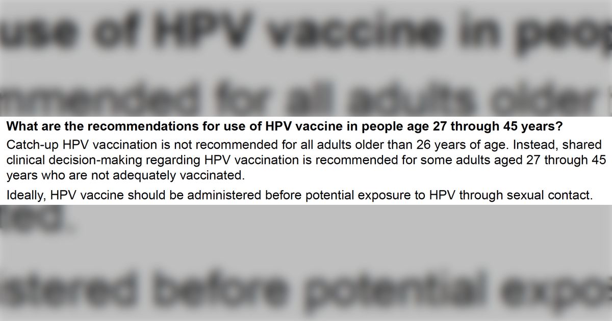 HPVワクチンのあれやこれや (2ページ目) - Togetter [トゥギャッター]