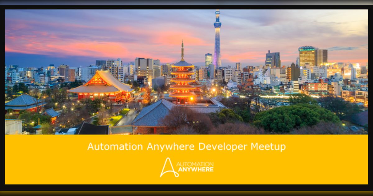 Automation Anywhere Developer Meetup vol.2 オンライン(2020/5/20) のTweetまとめ ...
