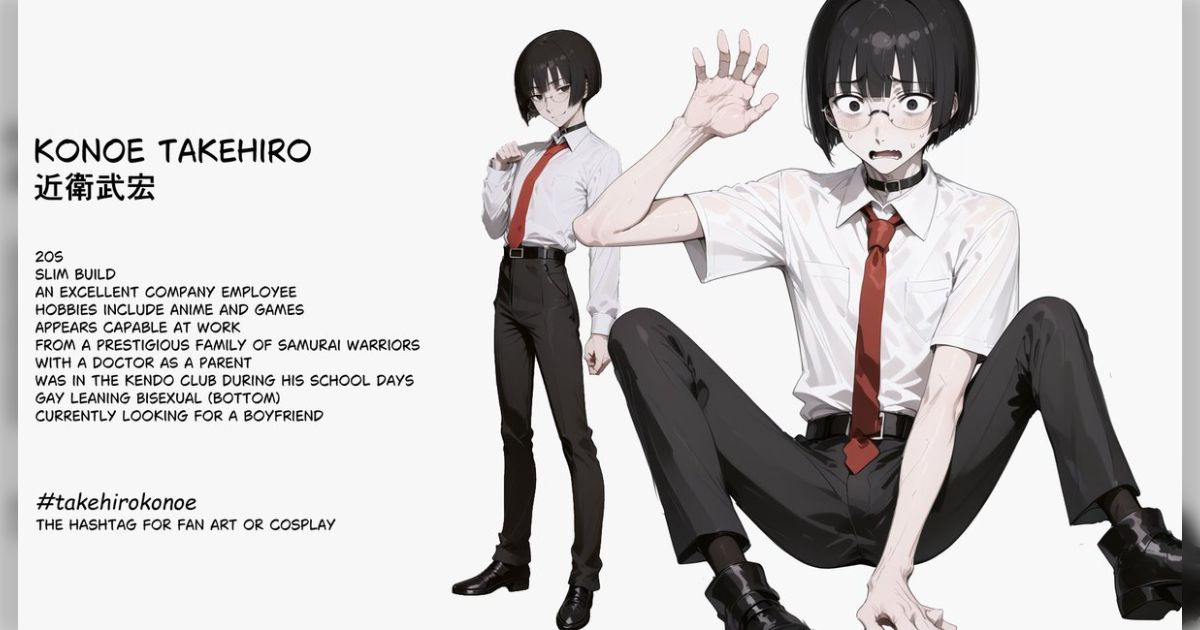 Takehiro (my OC) Fan Art & Cosplay Collection - posfie