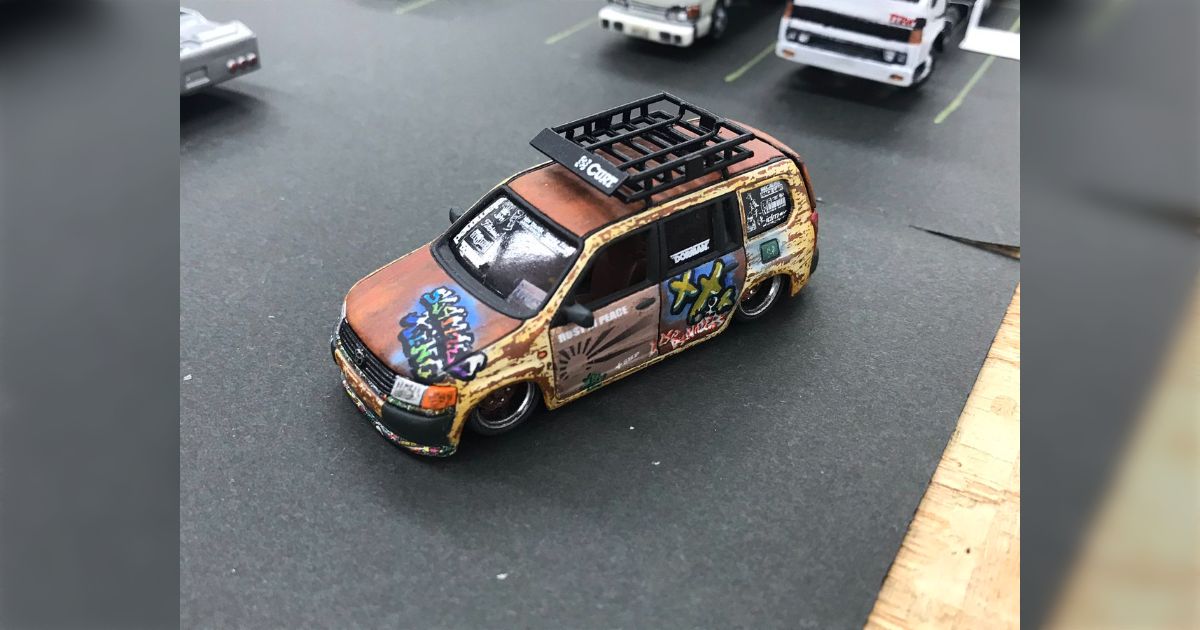 KDW#010 プロボックス Rat JDM Slammed仕様 - posfie