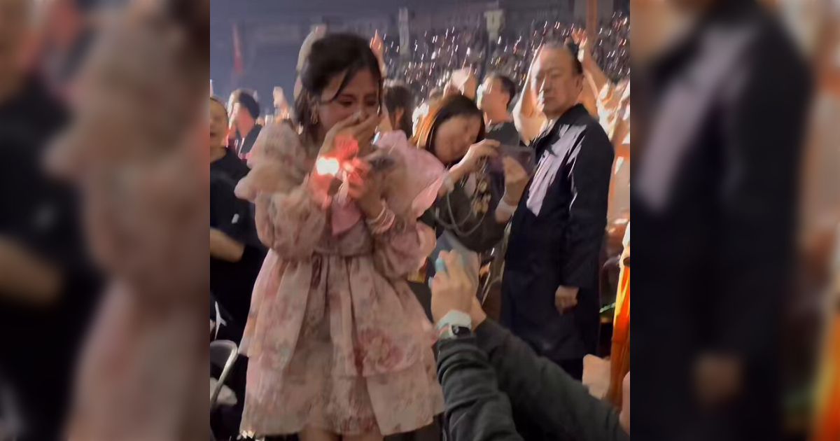 テイラー・スウィフト来日公演中にプロポーズ→大成功 Posfie
