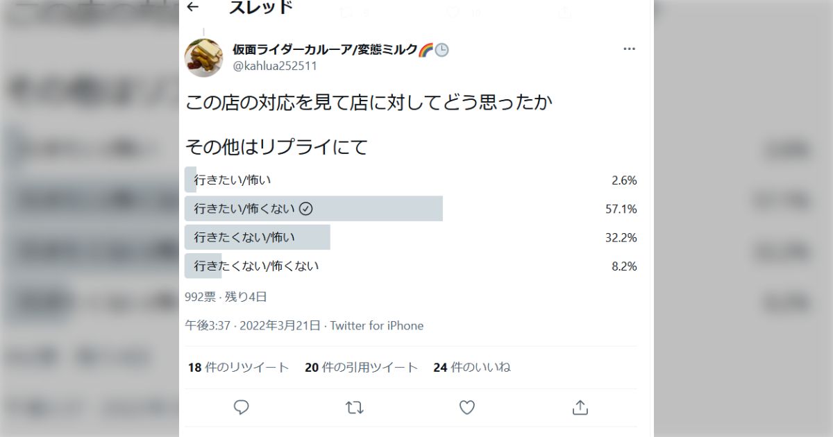 被害者面が止まらないアンケートが実施される (3ページ目) - Togetter [トゥギャッター]