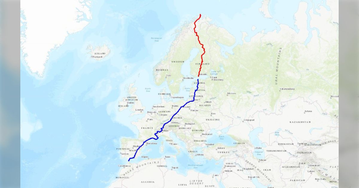 NorthCape-Tarifa 7400km - @hakurai 編 - posfie