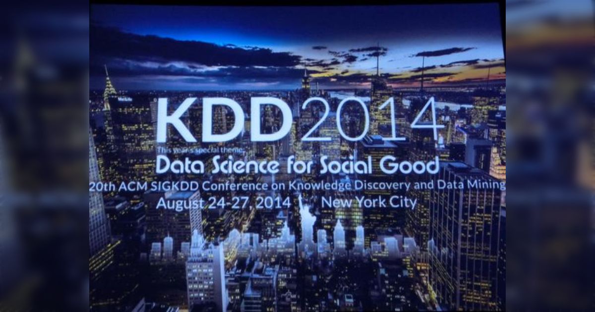 しましまのKDD2014まとめ - posfie