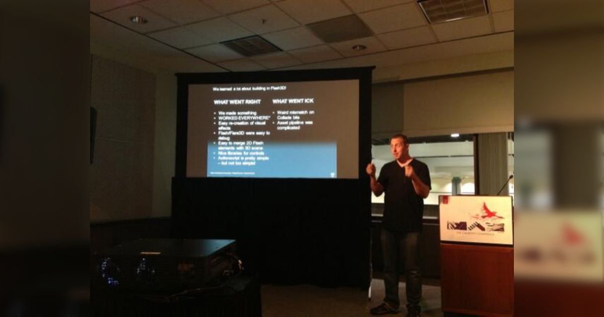 Adobe MAX 2013 - Creating Game Engine In Stage3D and WebGL - posfie