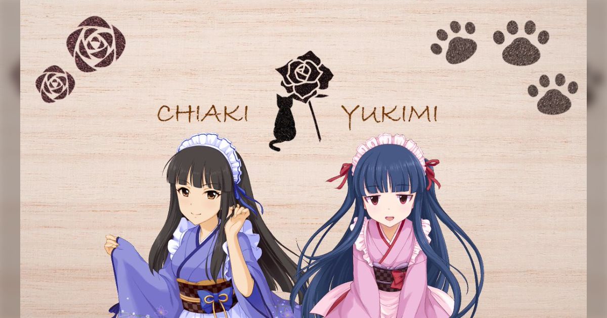 #メイドの日は黒雪姉妹の日 - posfie