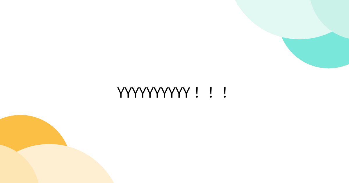 YYYYYYYYYY！！！ - Togetter [トゥギャッター]