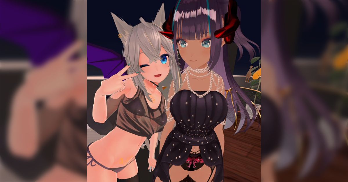 VRChat 第3回 野良淫魔集会 2021年9月20日 - posfie