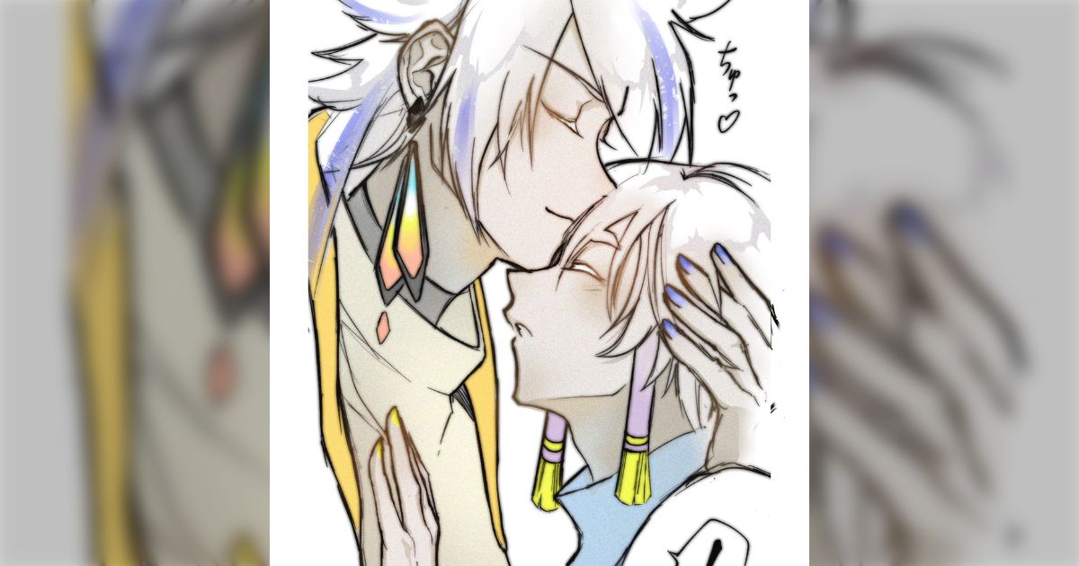 紺碧&雪白 うちうち BL注意 - posfie