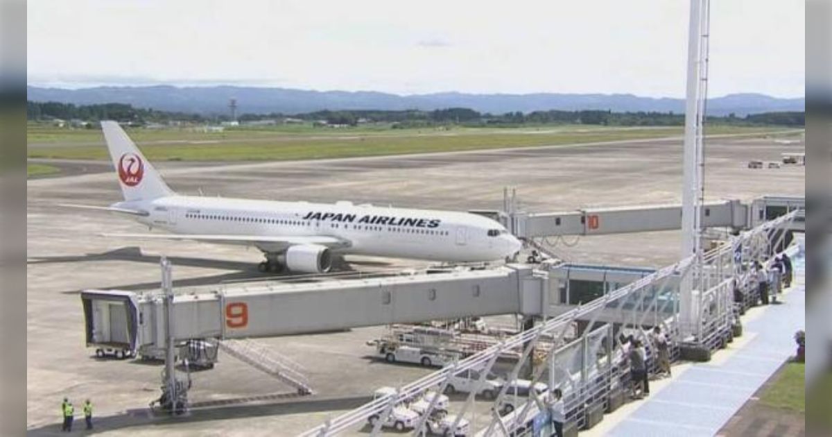 鹿児島空港で出発前のJAL機内から煙が発生「焦げた臭いがすると思ったら2分後に緊急降機」 - Togetter