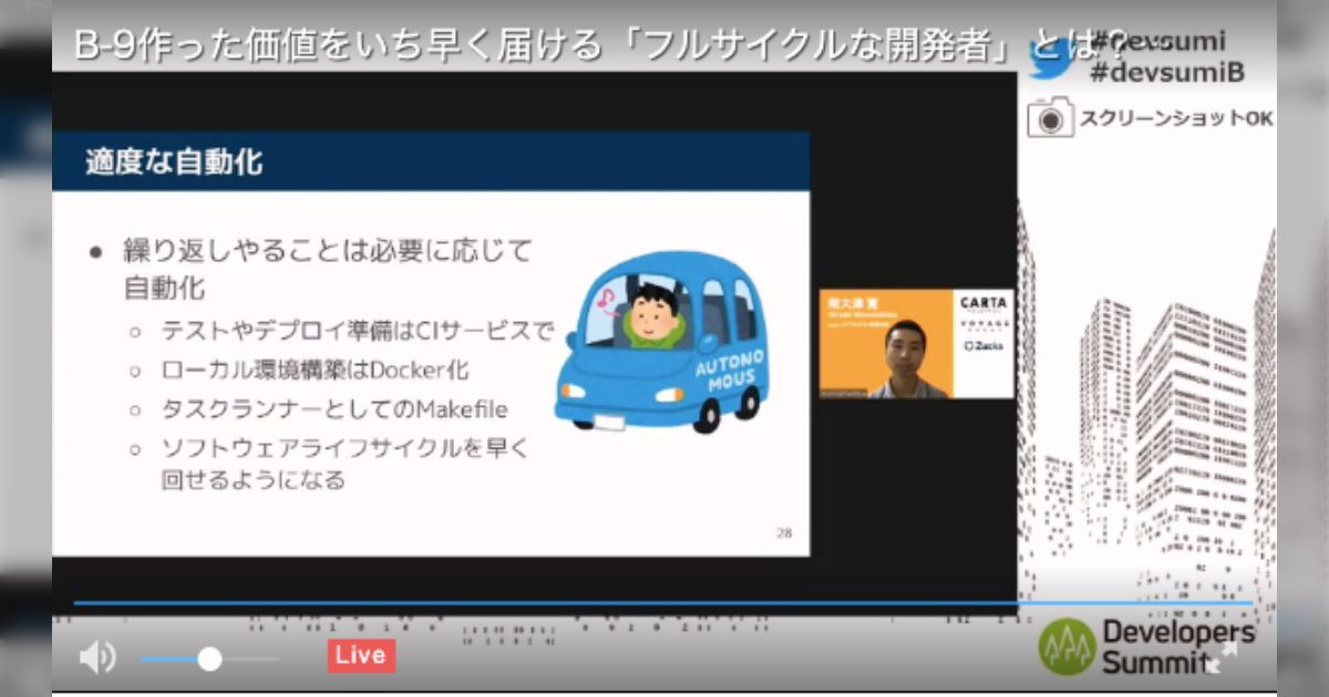 【デブサミ2021夏】B-9「作った価値をいち早く届ける「フルサイクルな開発者」とは？」 #devsumiB #devsumi - posfie
