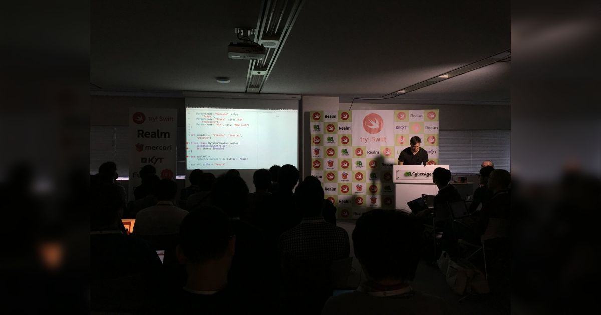 SwiftらしいTable View Controllerの使い方 魔法のようなライブコーディング！#tryswiftconf - posfie