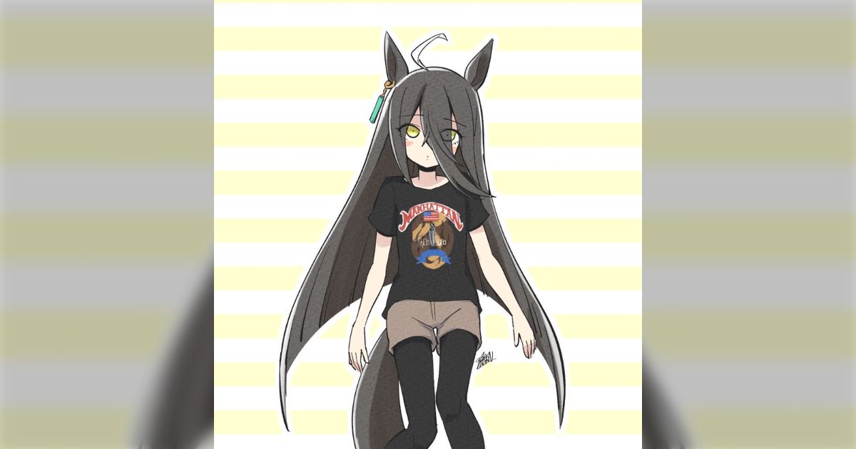 浪岡の絵(ウマ) - posfie