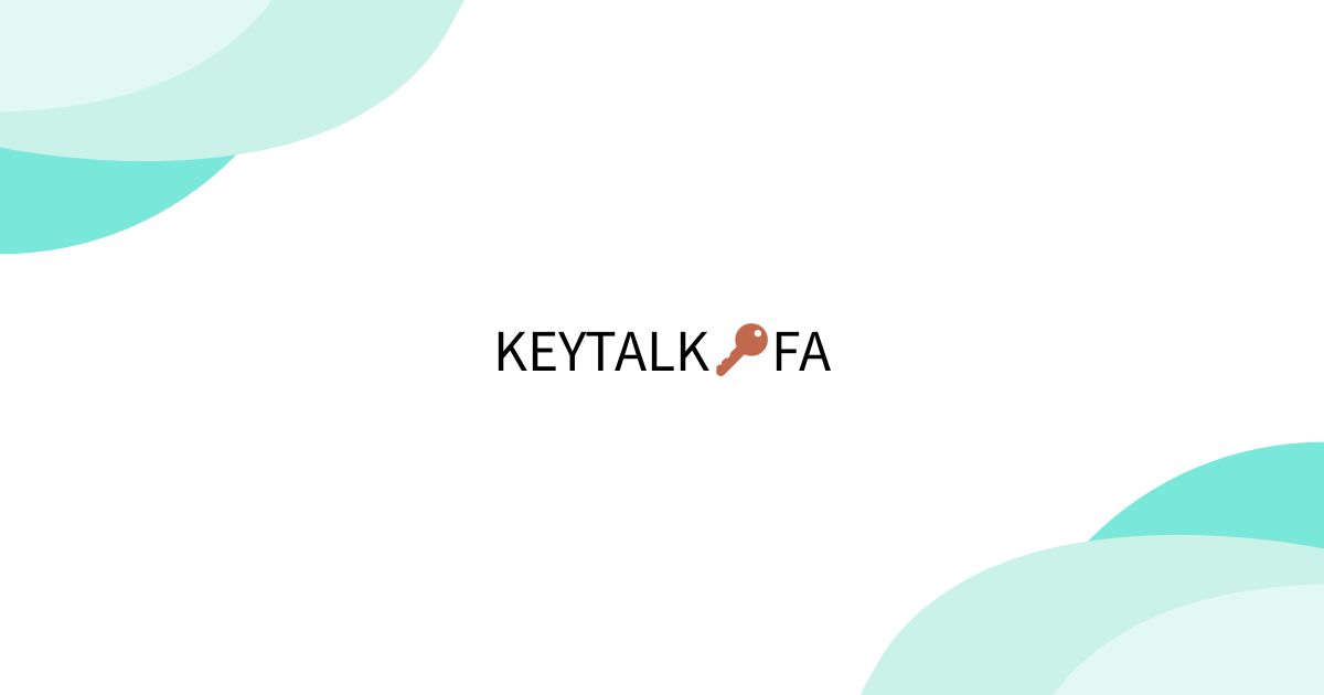 KEYTALK🔑FA - posfie