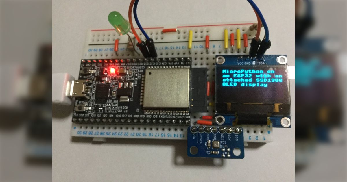ESP32/ESP8266やmicro:bitでMicroPythonを使うためのメモ。 - posfie