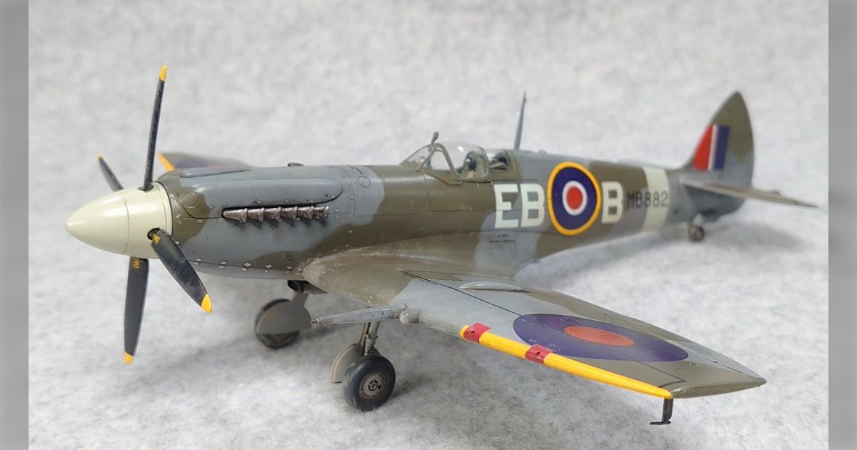 スピットファイア Mk.ⅩⅡスペシャルホビー1/48 - posfie