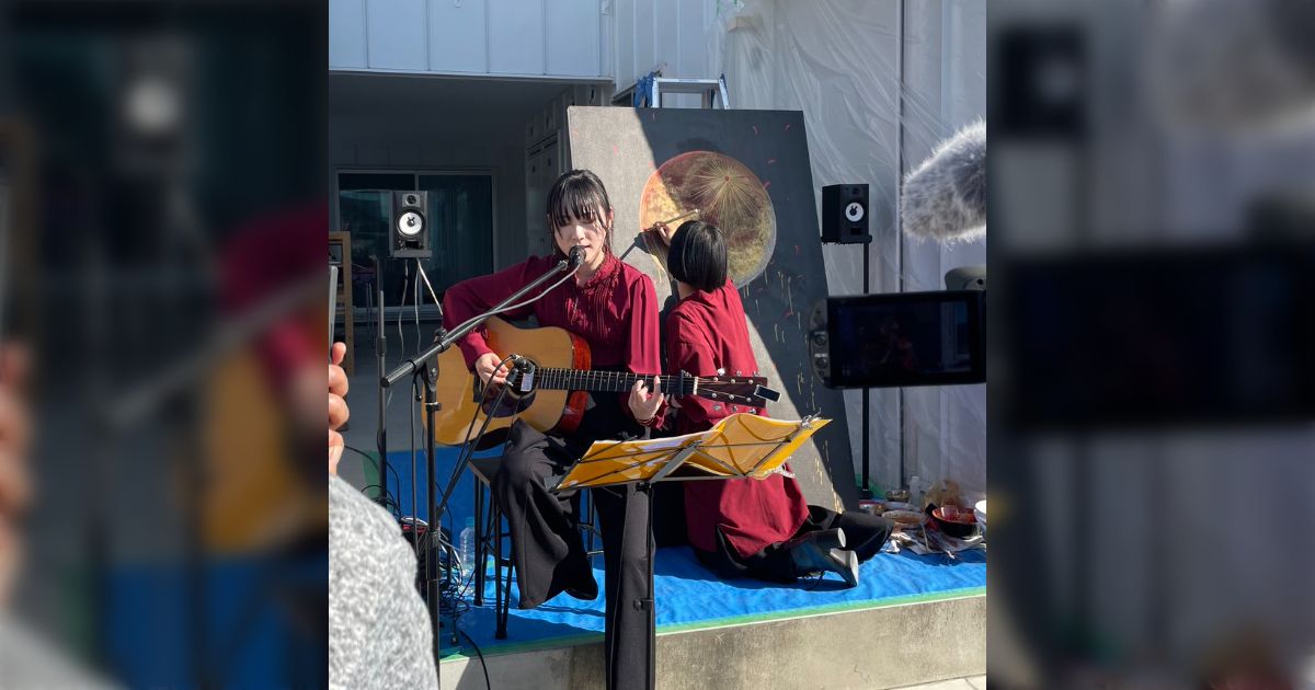 紅月 (丁子紅子､中村月子) 2024年11月3日 @ 白岡マチナカマルシェ - posfie