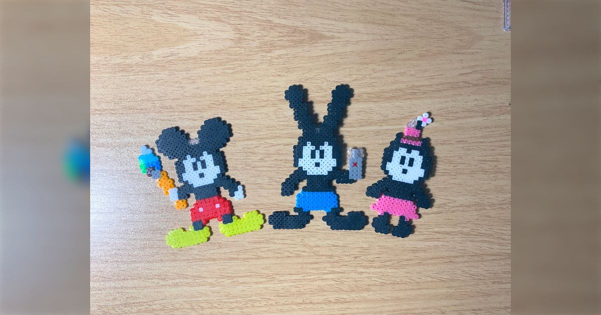 アイロンビーズ ディズニーキャラまとめ(No.101~) - posfie