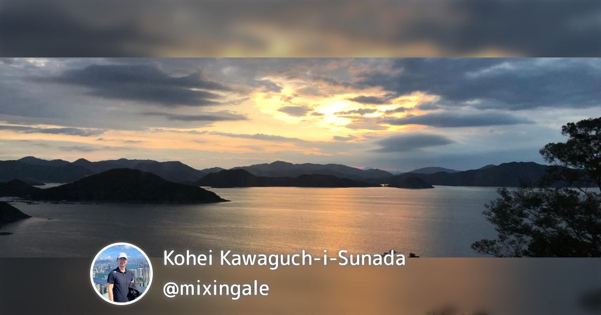 Kohei Kawaguch-i-Sunada(@mixingale)のまとめ - posfie