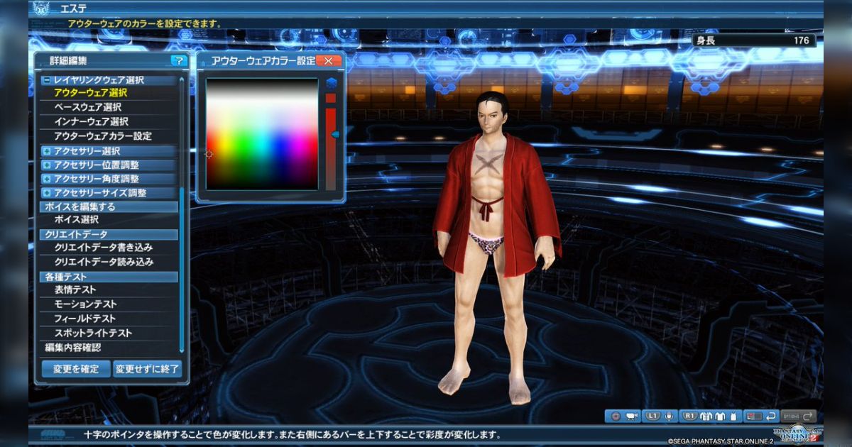 PSO2コスチュームカラー調査まとめ・アウター固定カラー編 - posfie