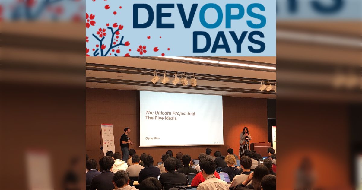 2019/04/09(火) DevOpsDays Tokyo 2019 Day1 05:00～ #devopsdaystokyo #room1 #room2 - posfie