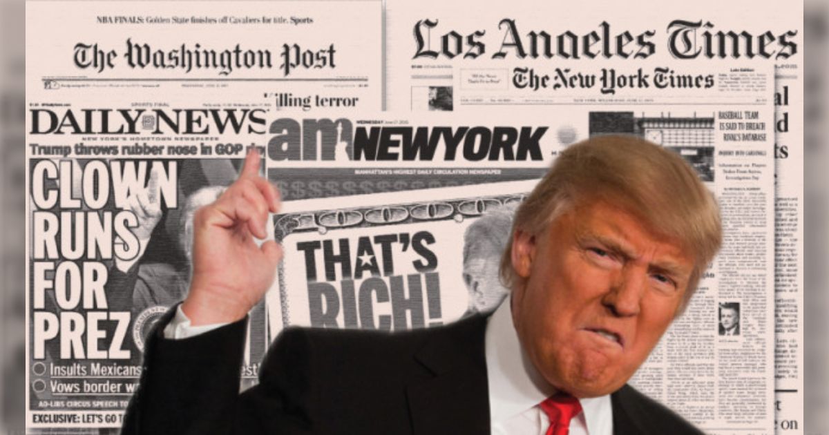 トランプ vs リベラルメディア - posfie