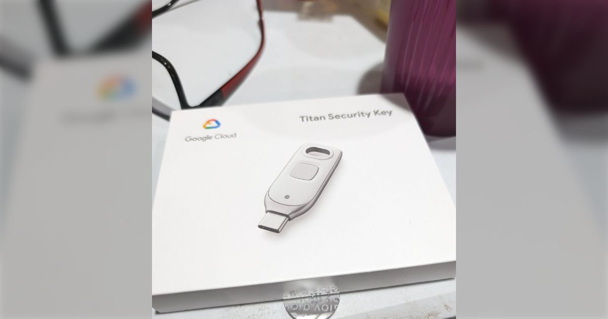 Google Titan Security Key (FIDO2) のパッケージ問題 - Togetter [トゥギャッター]