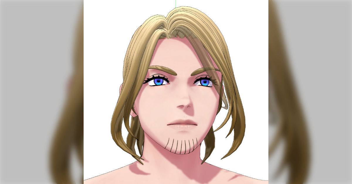 【APヘタリアMMD】自分絵ひげ - posfie