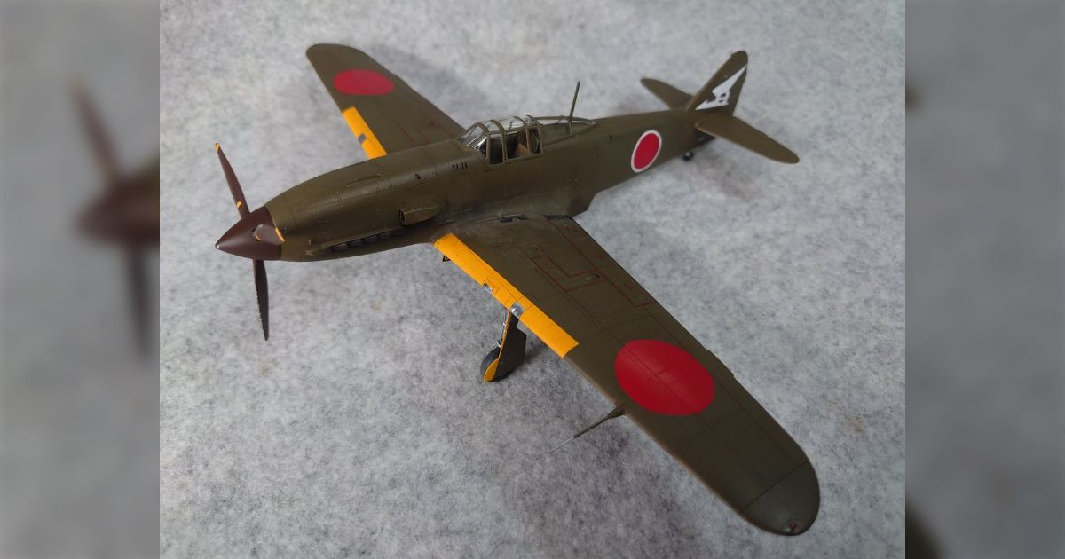 キ-61Ⅱ改 飛燕Ⅱ型（量産型 水滴風防型） RSモデル1/48 - posfie