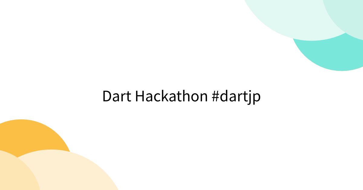 Dart Hackathon #dartjp - posfie