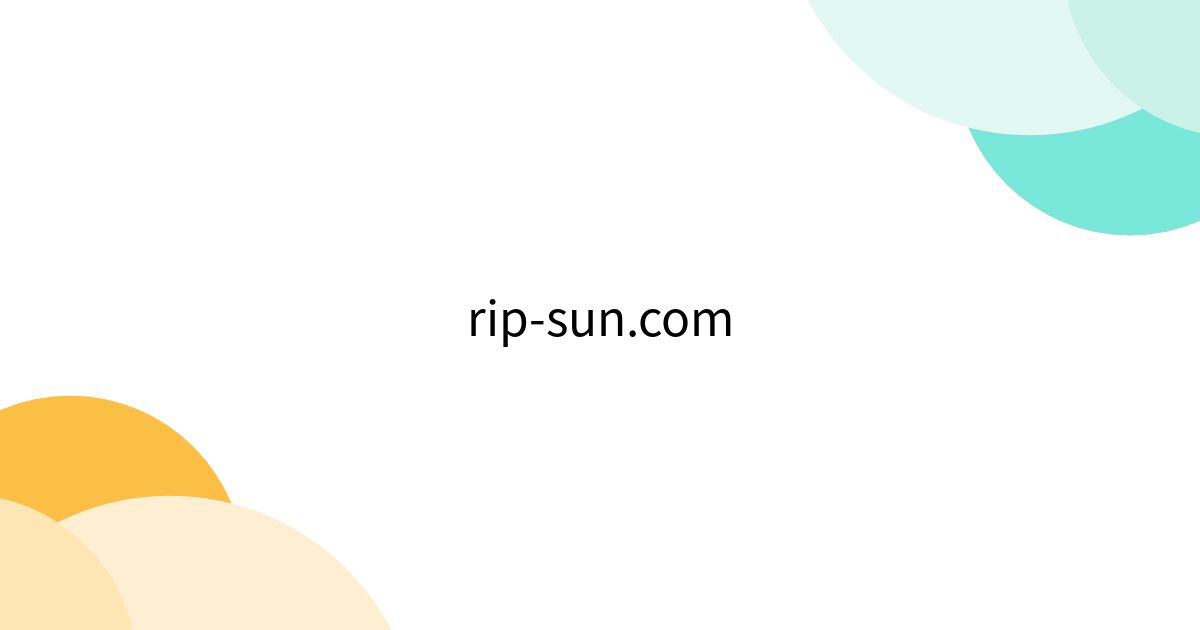 rip-sun.com - posfie