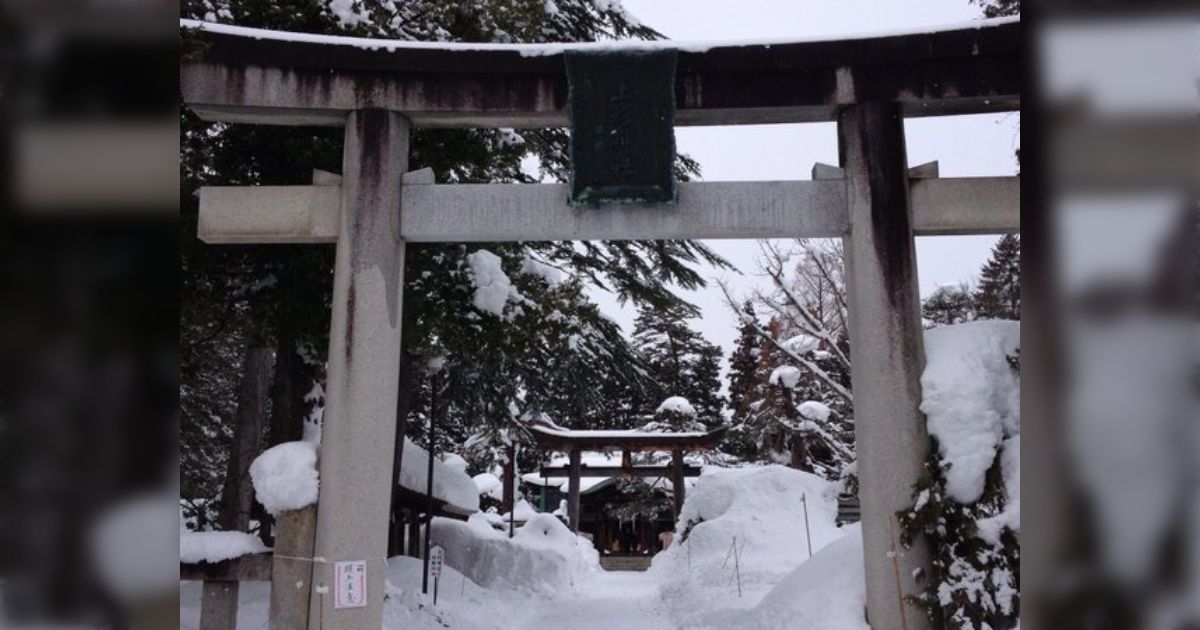 冬の米沢の上杉神社とその周辺'13 - posfie