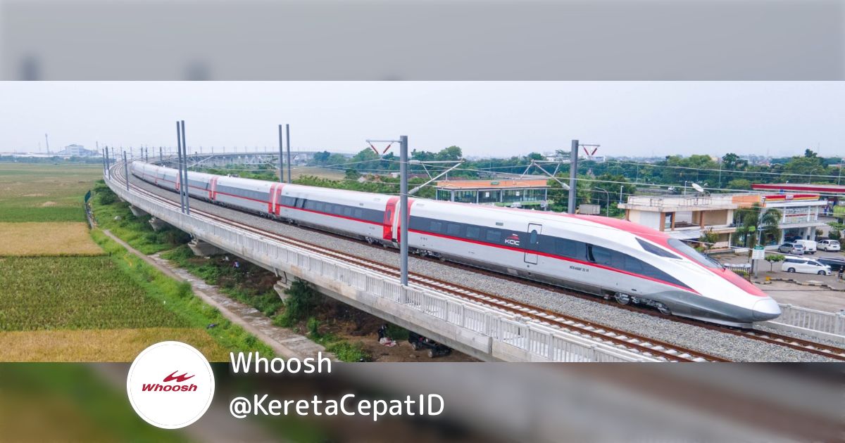 Whoosh(@KeretaCepatID)のまとめ - posfie