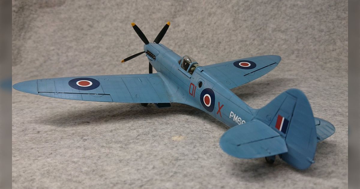 スピットファイア PR.ⅩⅨ エアフィックス 1/48 - posfie