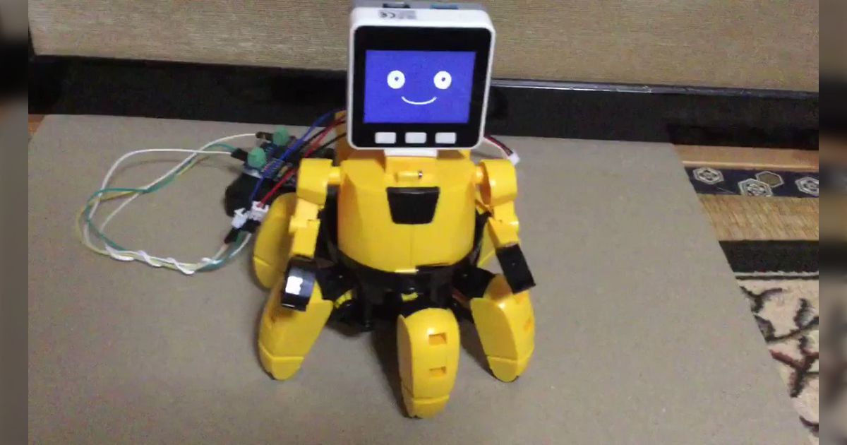 エレキット「フォロ」の頭をM5Stack Avatarに換装してみた。 - posfie