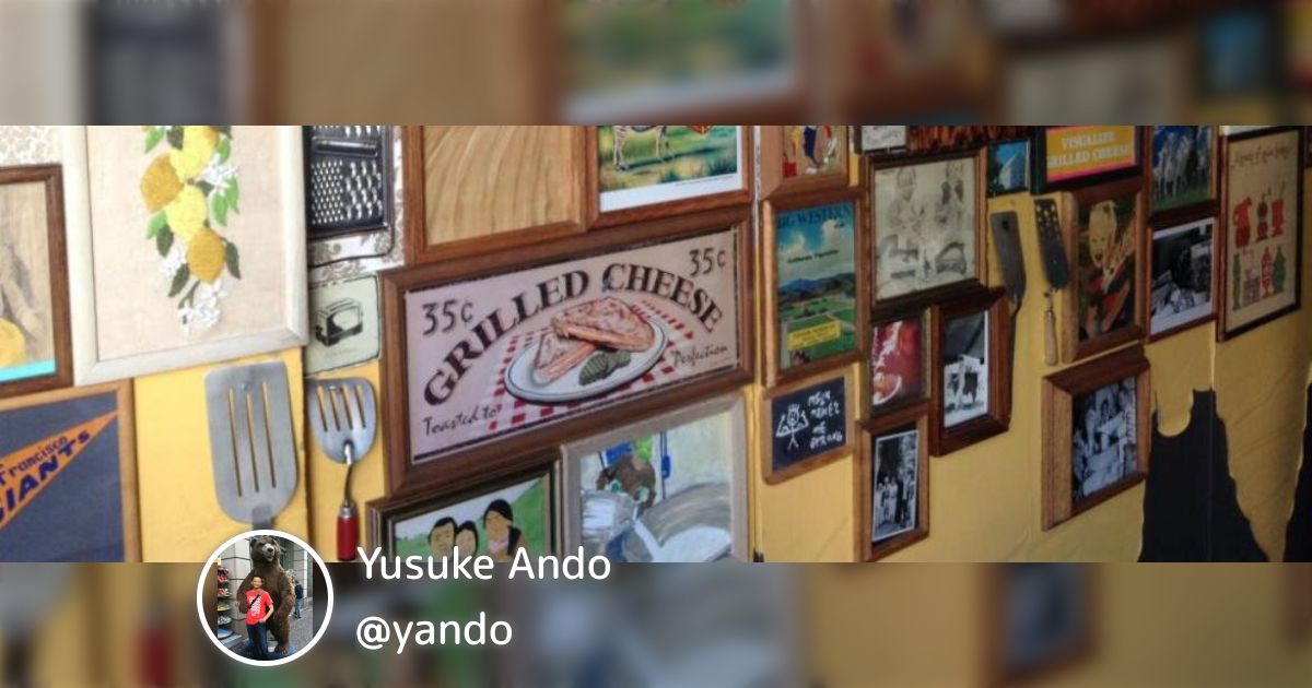 Yusuke Ando(@yando)のまとめ - posfie