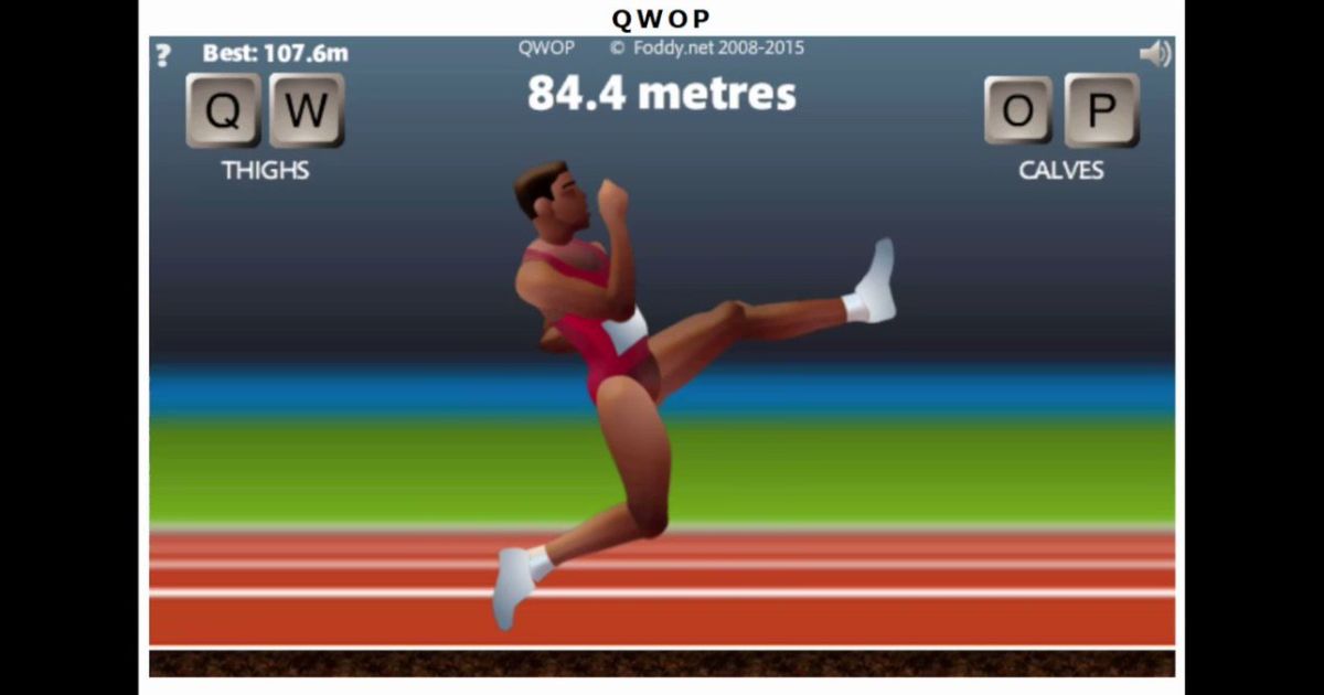 【過去4年】QWOP小ネタ投稿まとめ - Togetter [トゥギャッター]