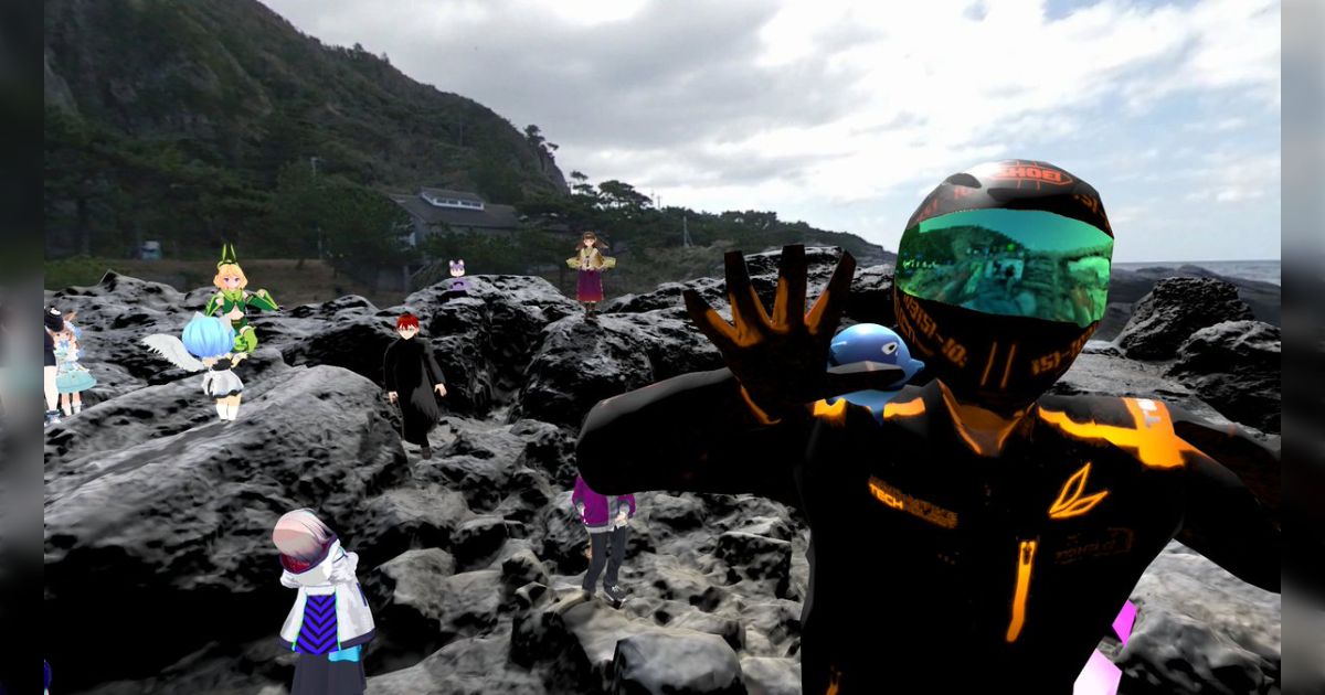 #VoxelKeiさんを囲む会 【VR・XR関係者が #VRChat でわいわいする集まり第3回】#xR #SocialVR #VR - posfie