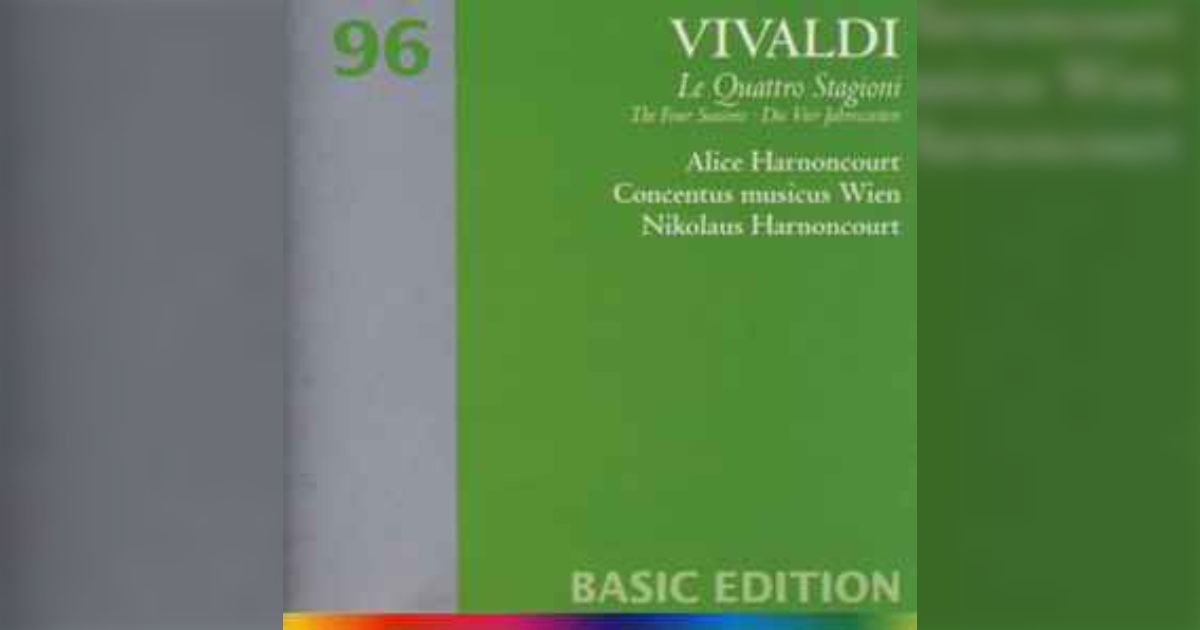 裏古楽の楽しみ -2018年01月04日 -アーノンクールの音楽の軌跡 - 【再放送】 - posfie