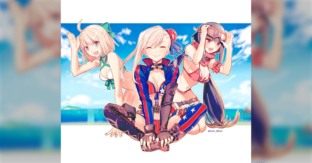 FGO水着剣豪七番勝負ライト版RT記録 - posfie