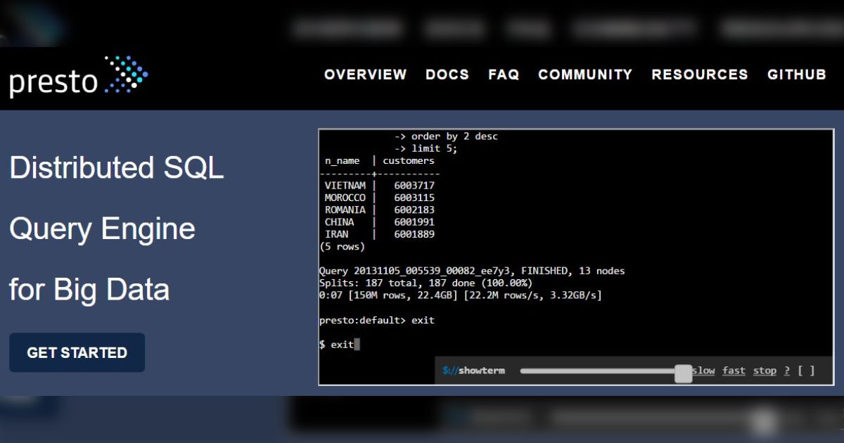 prestodb meetup 2017 - posfie
