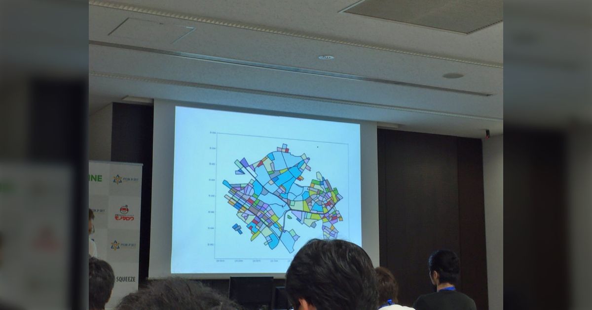 マップで見やすく表現 Pythonで地理空間のデータ解析・可視化 #pyconjp #pyconjp_203 - Togetter [トゥギャッター]