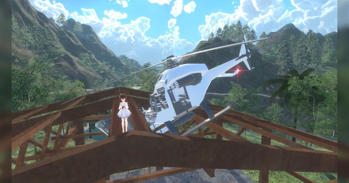 VRのヘリコプターライフ(2) - posfie
