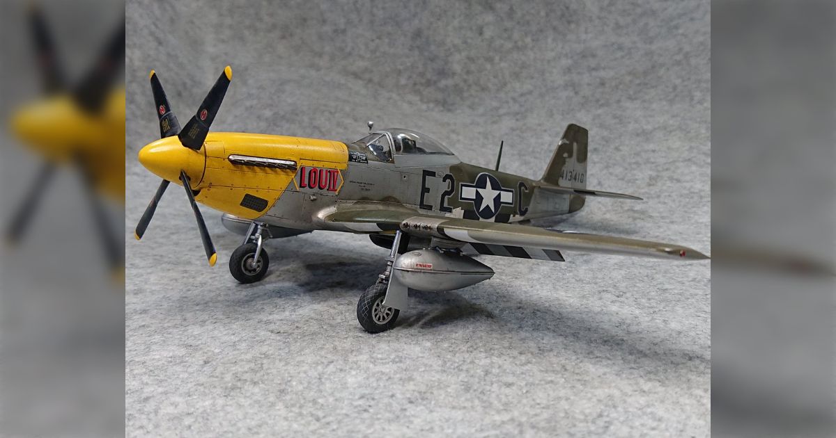 P-51D-5-NA タミヤ1/48 - posfie