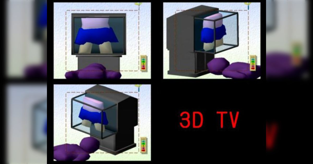 3Dテレビはパンツが覗ける様になったら、本物なの！ - posfie