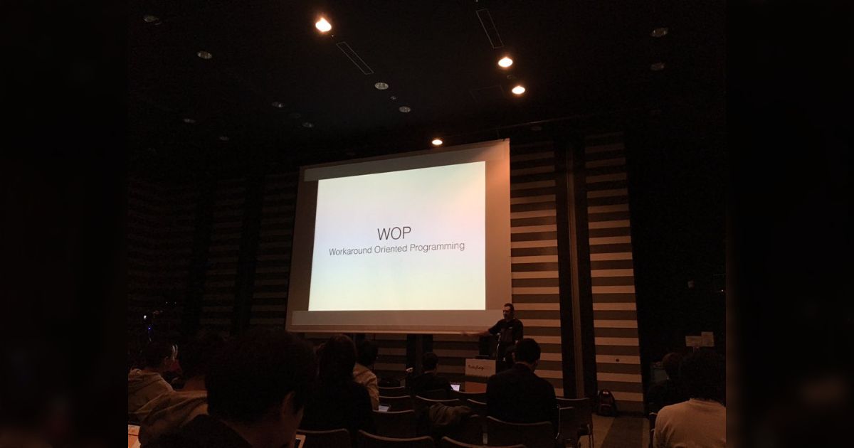 「私がこれまでの人生で見てきた最悪のRubyコードを紹介するよ？」#rubykaigi 2015 #rubykaigiB - posfie
