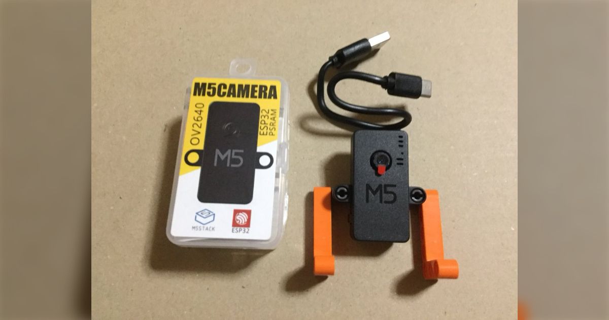 M5Cameraを動かしてみた。 #M5Stack - posfie